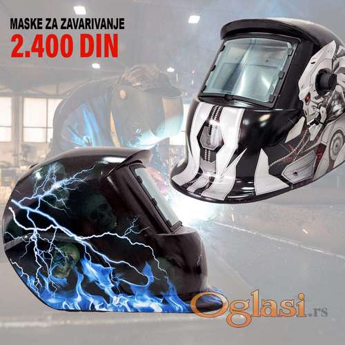 Maska za zavarivanje - MUNJA i ALIEN