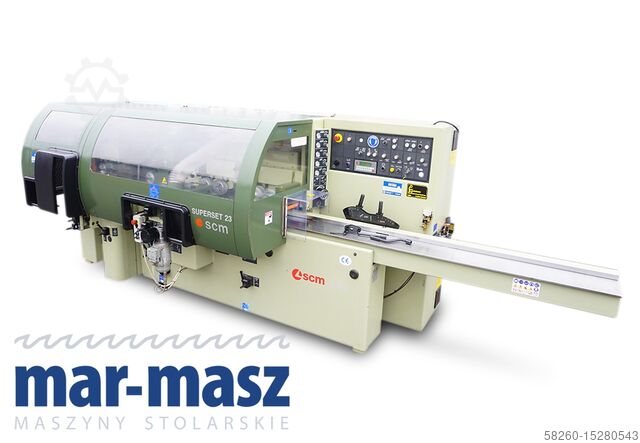Četvorostrani planer
SCM SUPERSET 23 na 6 głowic