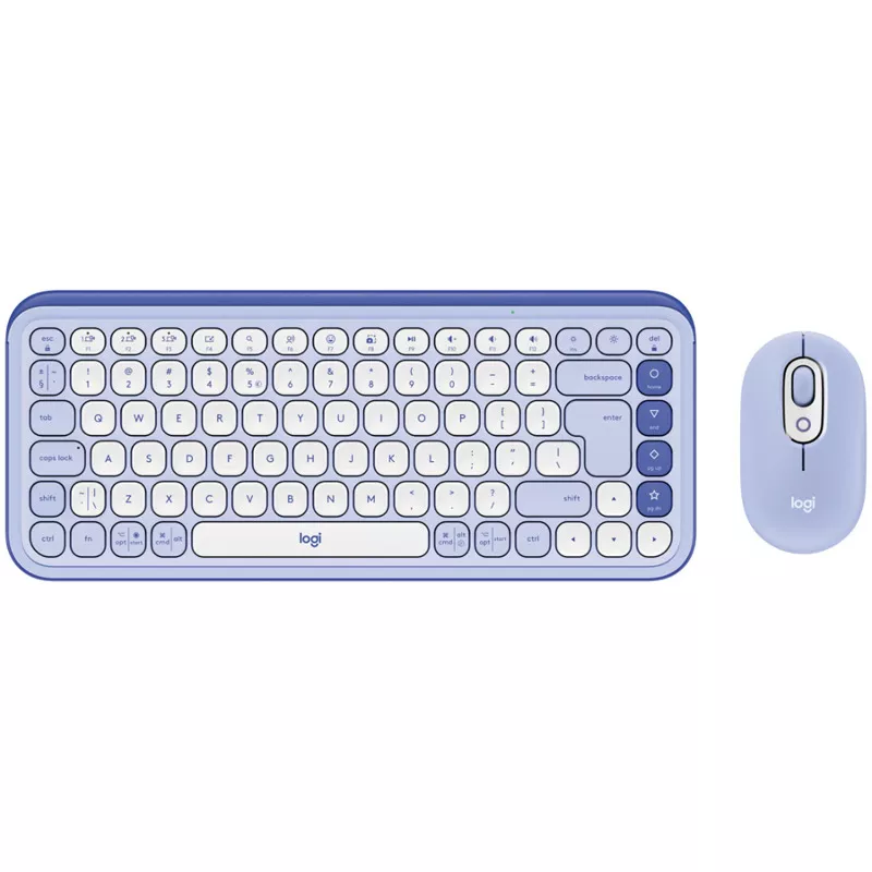 LOGITECH POP ICON COMBO – LILAC – US INT’L – BT –