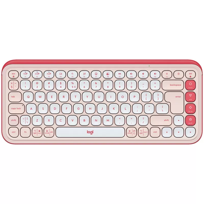 LOGITECH POP ICON KEYS – ROSE – US INT’L – BT –