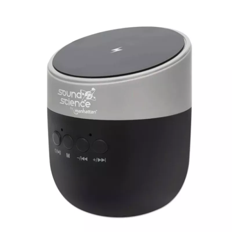 Bluetooth zvučnik sa postoljem za punjenje Manhattan 165051, black