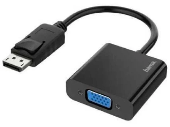 Hama Adapter DisplayPort (muški) na VGA (ženski)