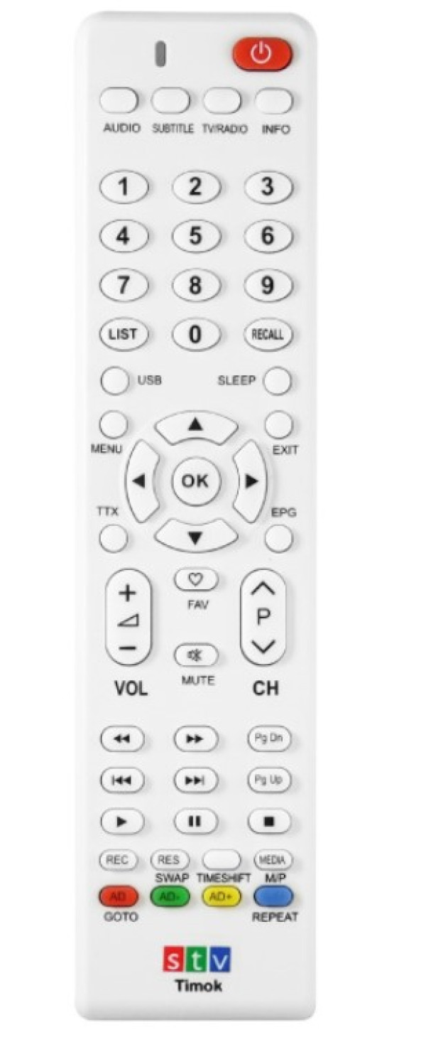 Univerzalni daljinski upravljac za DVB-T2 ureðaje STV-Timok