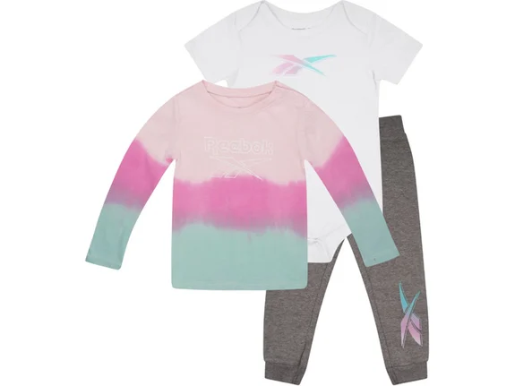 Reebok set za bebe devojčice tri dela