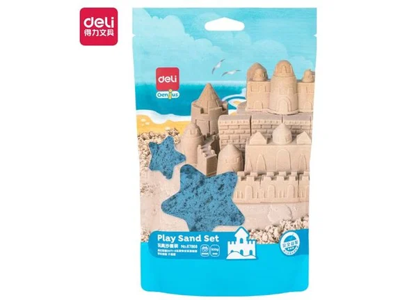 Deli Kinetički pesak 500g 67868Blue