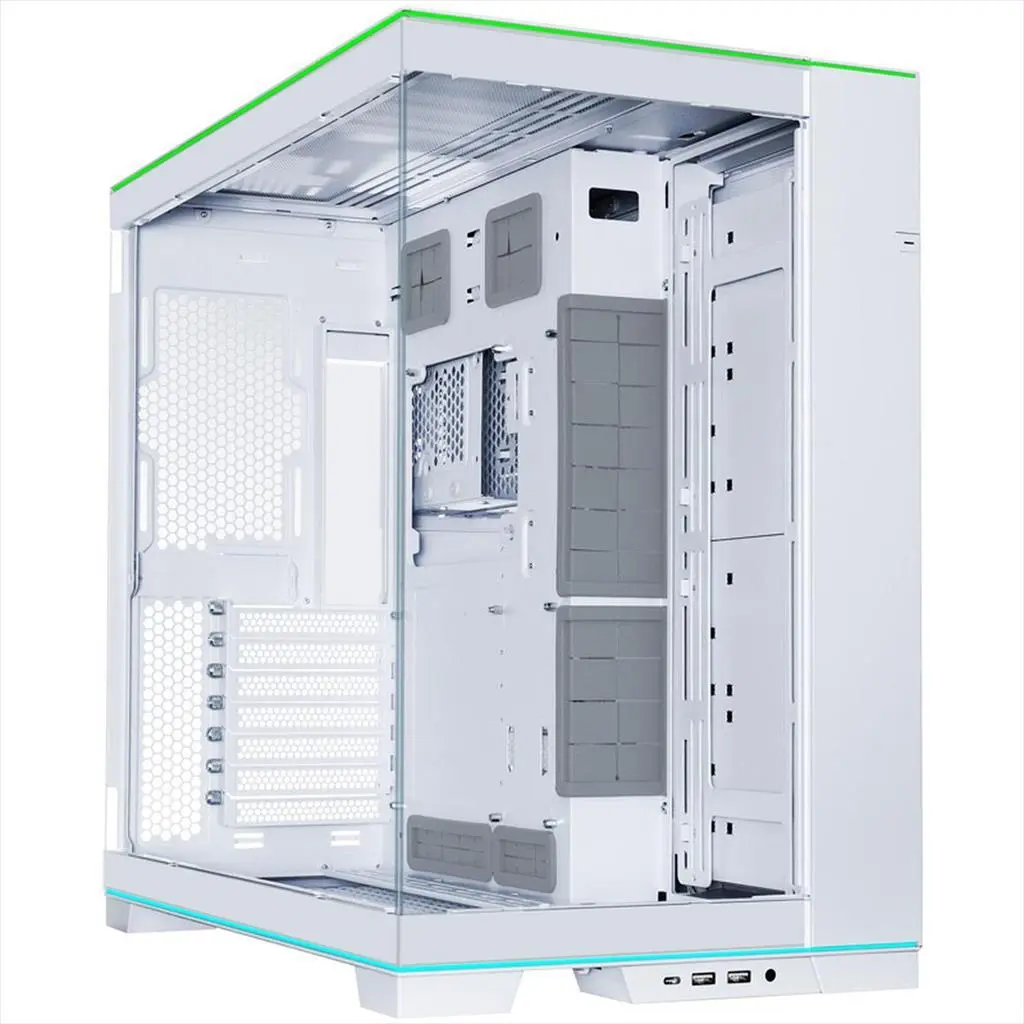 LIAN LI kućište E-ATKS O11 DINAMIC EVO RGB Mid-Tover sa 2k kaljenom staklom, crno