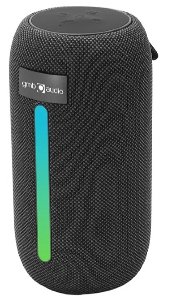 GEMBIRD Bežični LED zvučnik SPK-BT-LED-07, 5W, BT, FM, USB, Handsfree, Crni