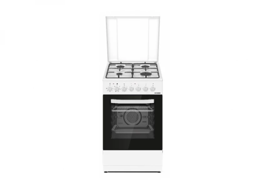 Kombinovani štednjak HEINNER HFSC-S60LITGC-WH 4xGas/ventilator/60cm