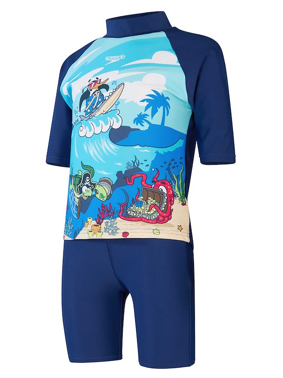 SPEEDO Dečiji dvodelni kupaći kostim BOYS LEARN TO SWIM SUN PROTECTION
5062,00 RSD