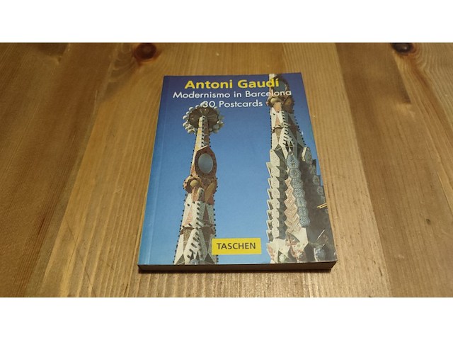 GAUDI: Modernismo in Barcelona, PostcardBook, 30 Postca