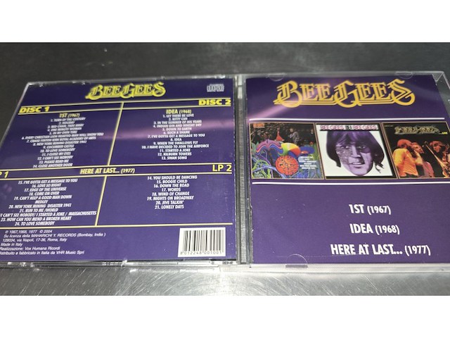 Bee Gees - 1st + Idea + Here at last... 2CDa