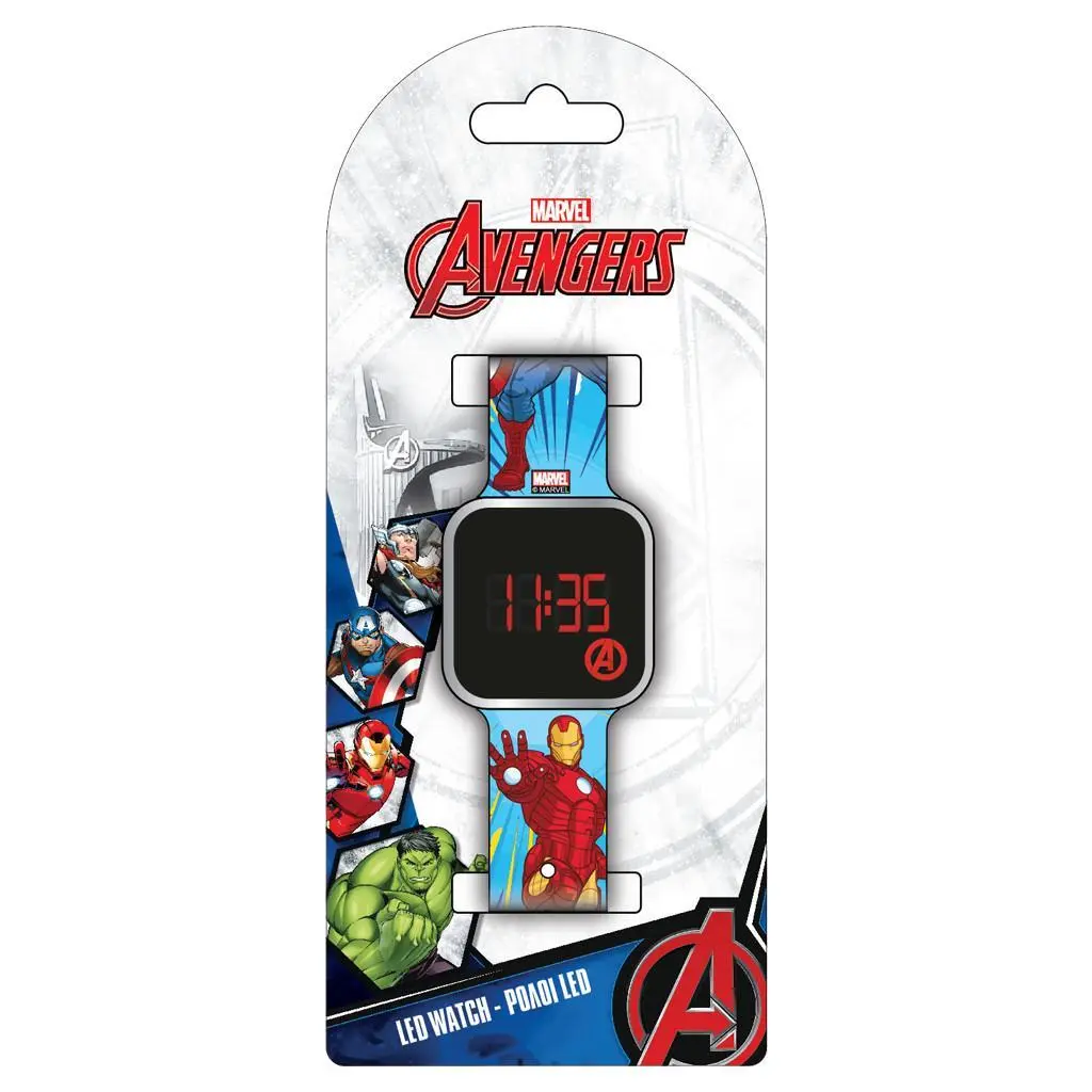 Marvel Dečiji sat Avengers, LED, 506263 SY, Šareni