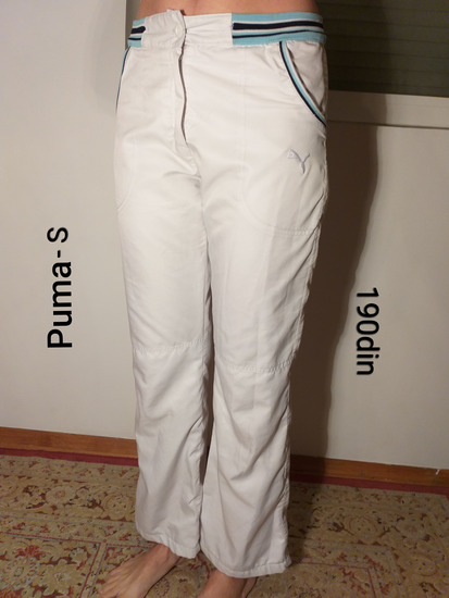 Puma ženska trenerka bela S - ORIGINAL