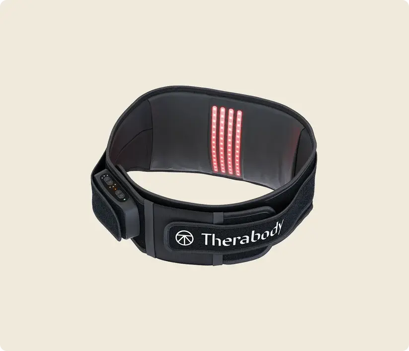 Therabody Pojas Therm Back LED, Crni