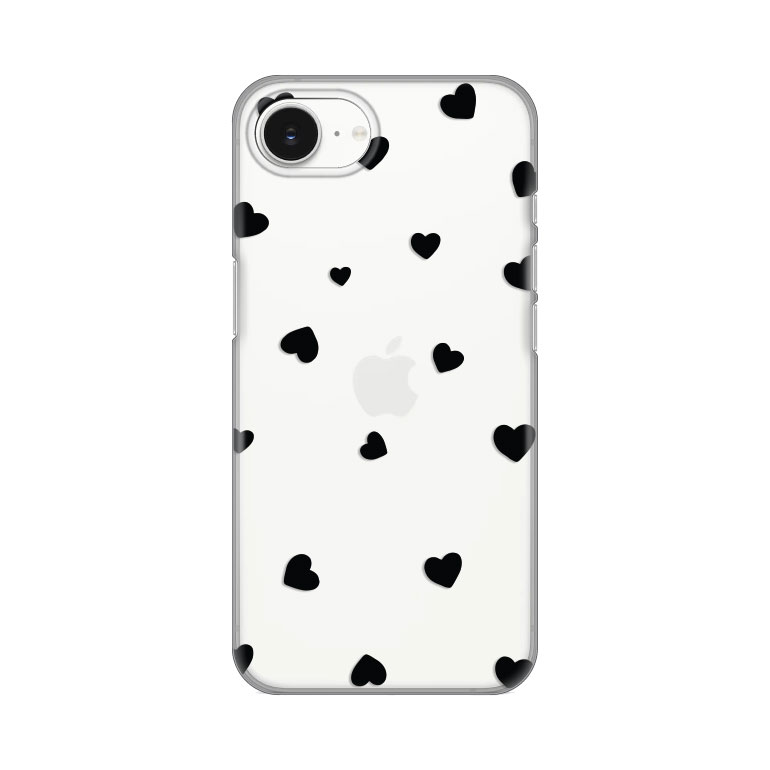Silikonska futrola print Skin za iPhone 16e Hearts