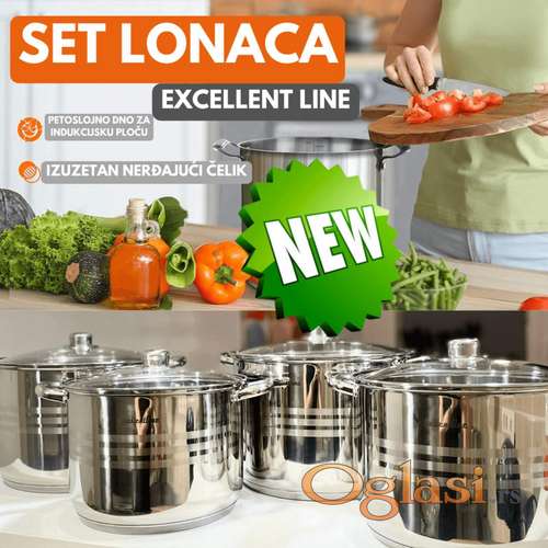 Set Lonaca EL-HP4W Excellent Line