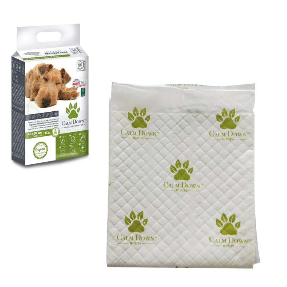 M-Pets Pelene za pse Calm down 15 komada 45x60cm