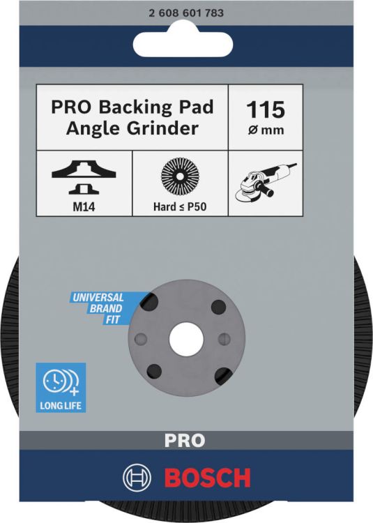 Bosch PRO nosač brusnog papira 115 mm M14 tvrdi (2608601783)