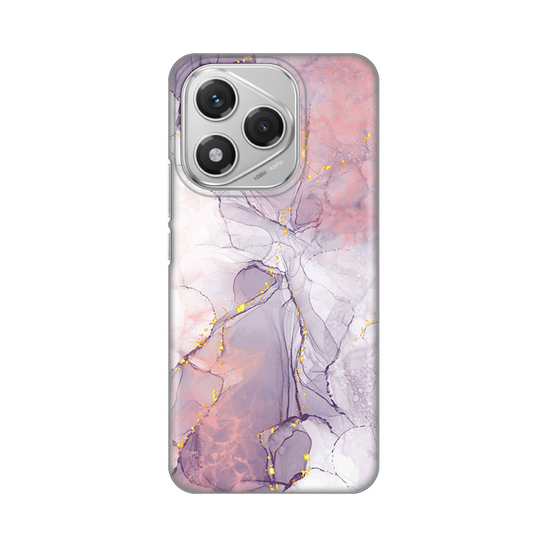 Zastitna silikonska maska (futrola) PRINT - Huawei Honor 400 Lite Pink Marble