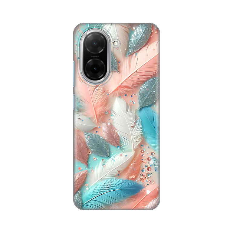 Zastitna silikonska maska (futrola) PRINT - Xiaomi Redmi A5(173mm) Pastel Feathers