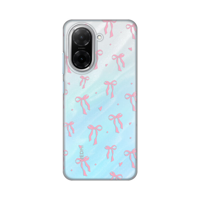 Zastitna ultra tanka (skin) maska / futrola PRINT - Xiaomi Redmi A5(173mm) Cute Bow
