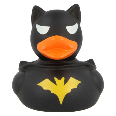 Lilalu Patkica - Rubber Duck, Dark, black, 9 cm