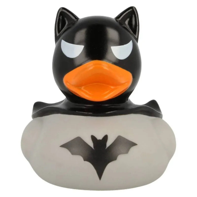 Lilalu Patkica - Rubber Duck, Dark, grey, 9 cm