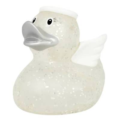 Lilalu Patkica - Rubber Duck, Glitter Angel, 9 cm