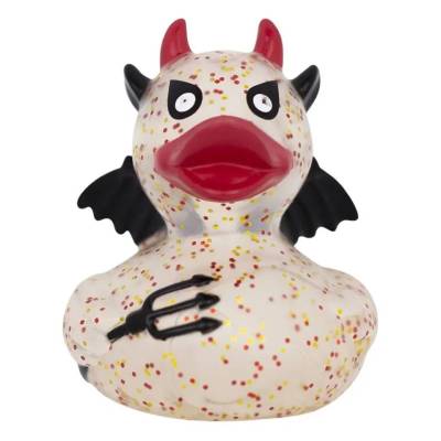 Lilalu Patkica - Rubber Duck, Glitter Devil, 9 cm