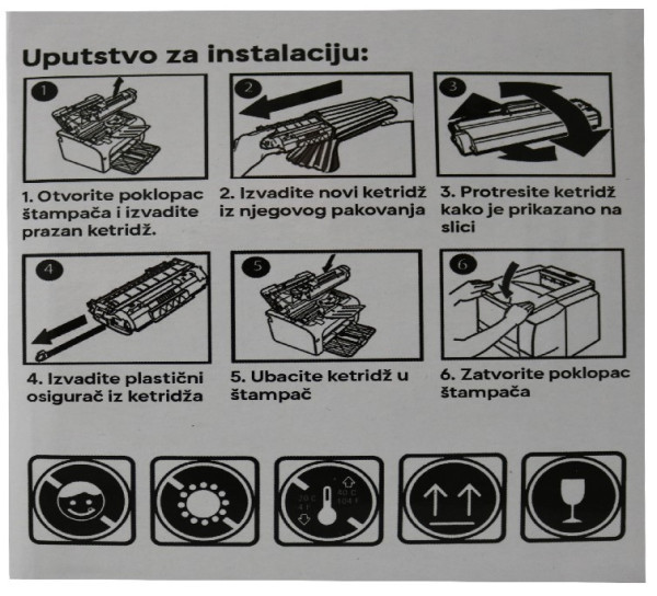 Toner Gembird P2200/P2500/M6500 PA-210 PA210 zam. kaseta za Pantum 1.6k
