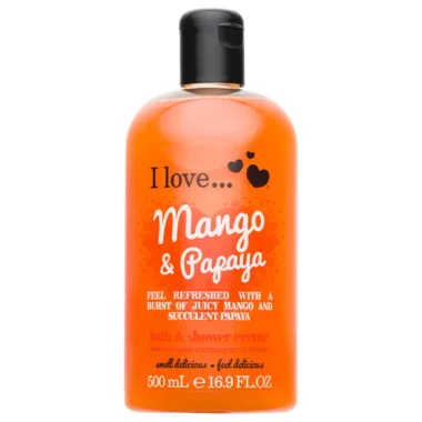 I LOVE Gel za tuširanje i kupka - Mango & Papaya