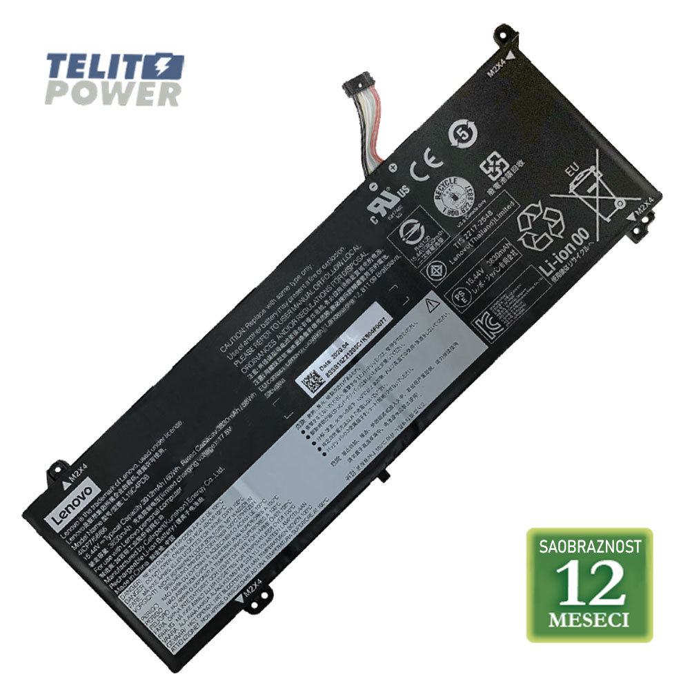 Baterija za laptop LENOVO ThinkBook 14S Yoga/ L19C4PDB 15.44V 3912mAh/60Wh