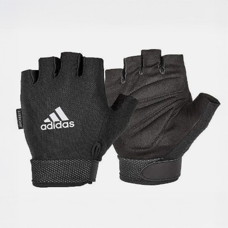 ADIDAS Rukavice essential edjustable gloves - white/S