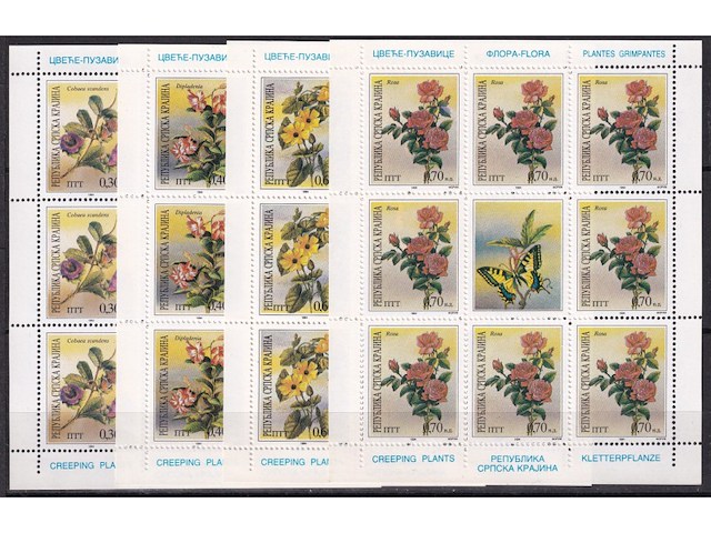 Krajina 1994 Flora MNH
