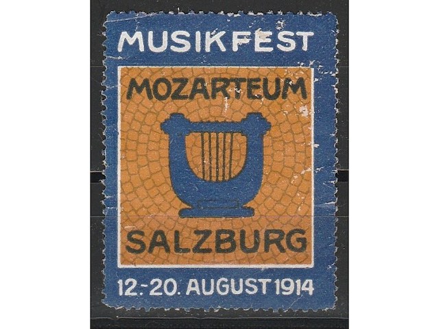 Musikfest Mozarteum, Salzburg - 1914