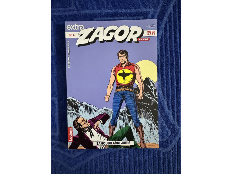 ZAGOR EXTRA 4 SAMOUBILAČKI JURIŠ ludens