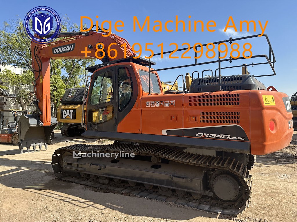 Doosan DX340LC-9C bager guseničar