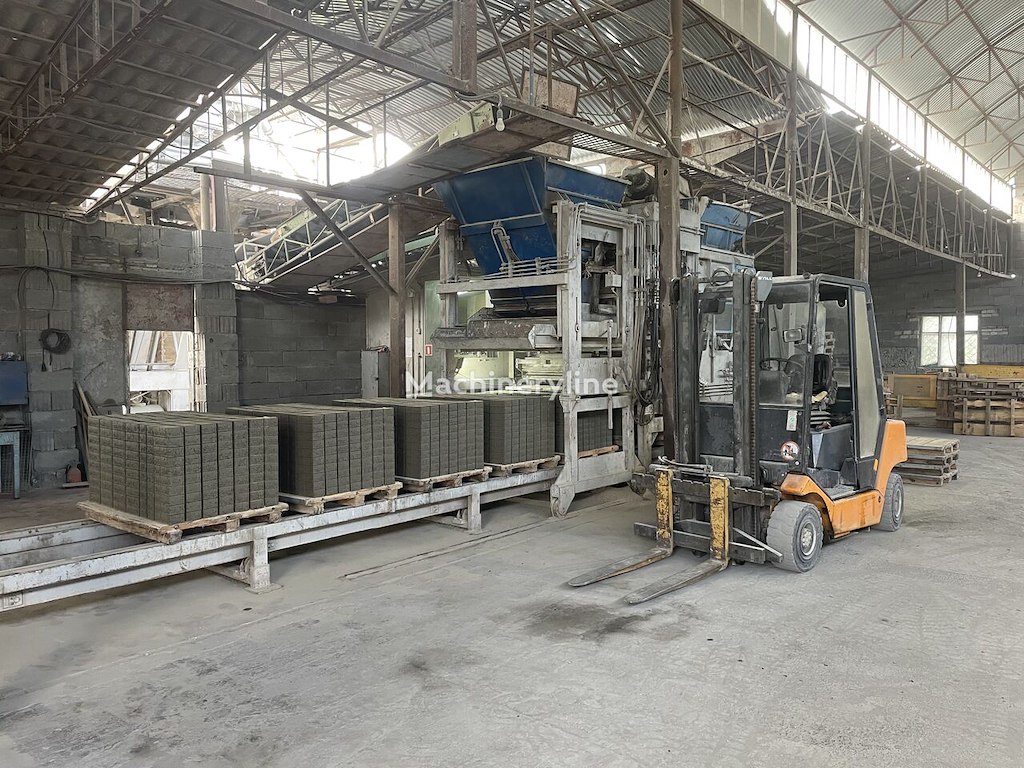 Zenith 828 oprema za proizvodnju betonskih blokova