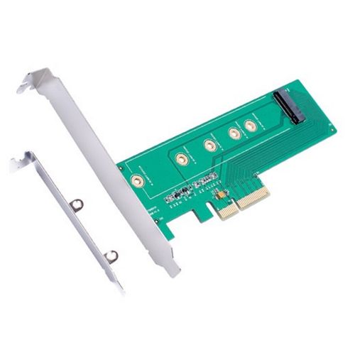 E-Green PCI Express M.2 (NGFF/SSD) na PCI Express SATA 4 x 3.0 adapter