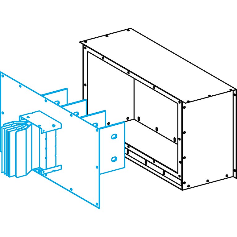 KTB0350CR1 KT horizontalni poklopac napojne kutije