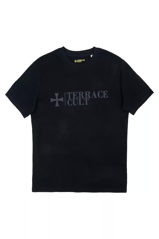 TERRACE CULT LOGO MAJICA CRNA