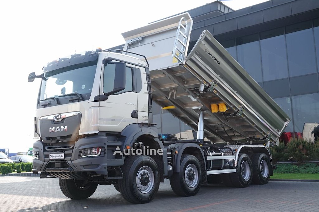 Novi MAN TGS 41.480 / 8X8 / WYWROTKA 3 STRONNA / BORDMATIC / KH KIPPER / kiper