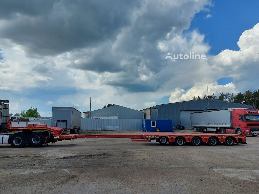 Nooteboom MCO-58-05V poluprikolica sa niskom platformom