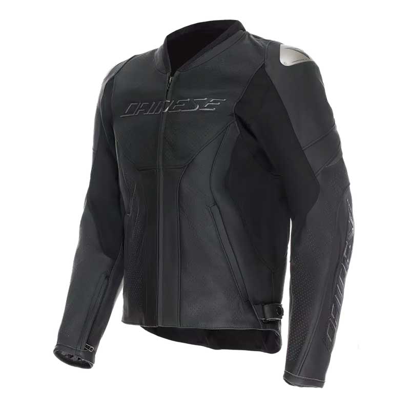 DAINESE RACING 5 PERF KOŽNA JAKNA CRN/CRN/CRN