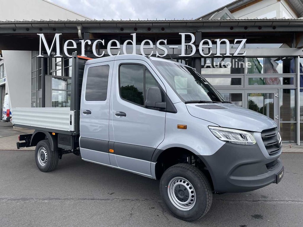 Mercedes-Benz Sprinter 319 CDI 4x4 DoKa Klima Stdheiz AHK LED kamion s ravnom platformom < 3.5t
