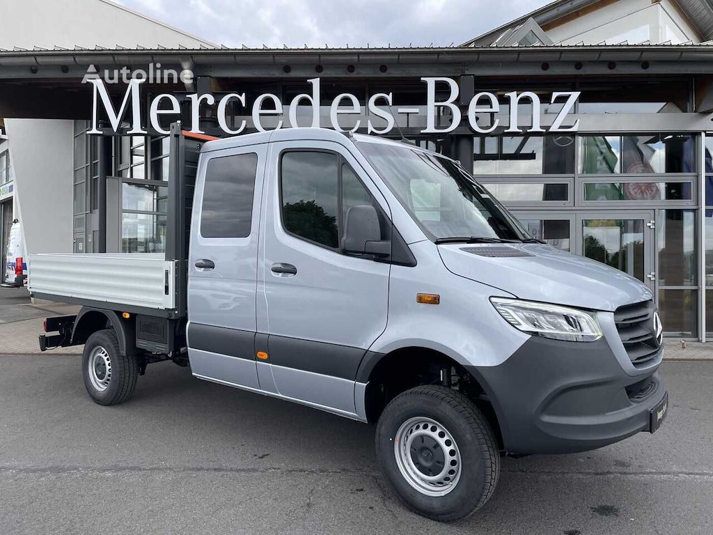 Mercedes-Benz Sprinter 319 CDI 4x4 DoKa Klima Stdheiz AHK LED kamion s ravnom platformom < 3.5t