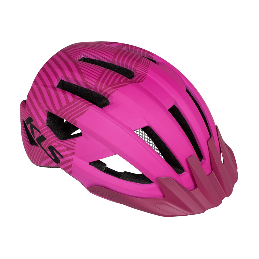 Biciklistička kaciga KLS Daze pink