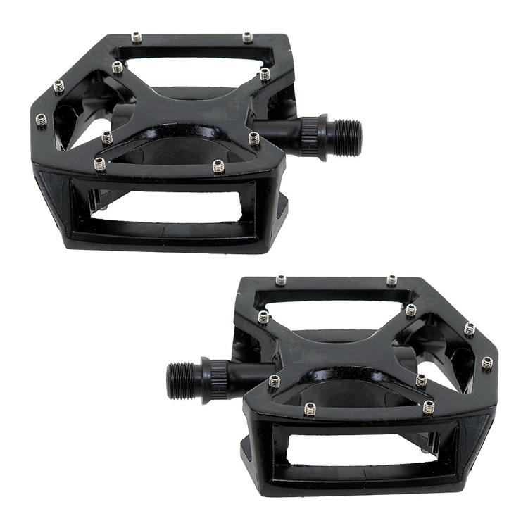 Pedale BMX 9/16 pljosnate crne al
