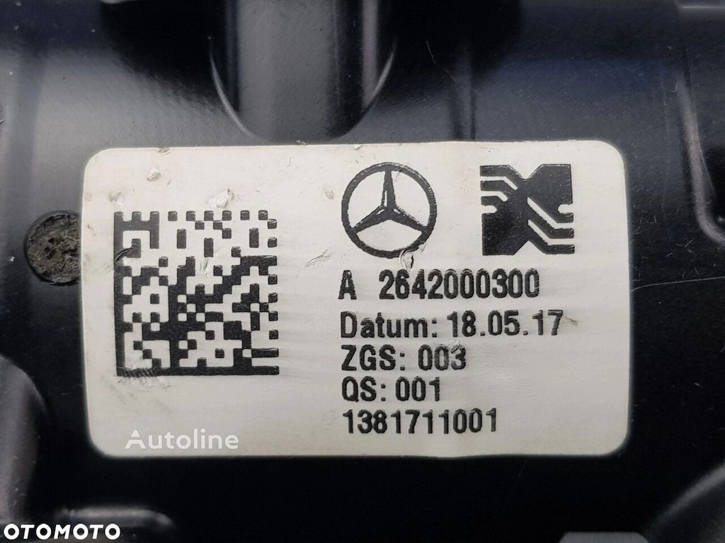 Mercedes-Benz NOWA ORYGINALNA Obudowa termostatu Termostat Mercedes w205 w213 A2642000300 upravljačka jedinica za automobila