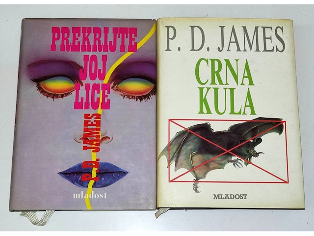 P. D. James - Crna kula / Prekrijte joj lice